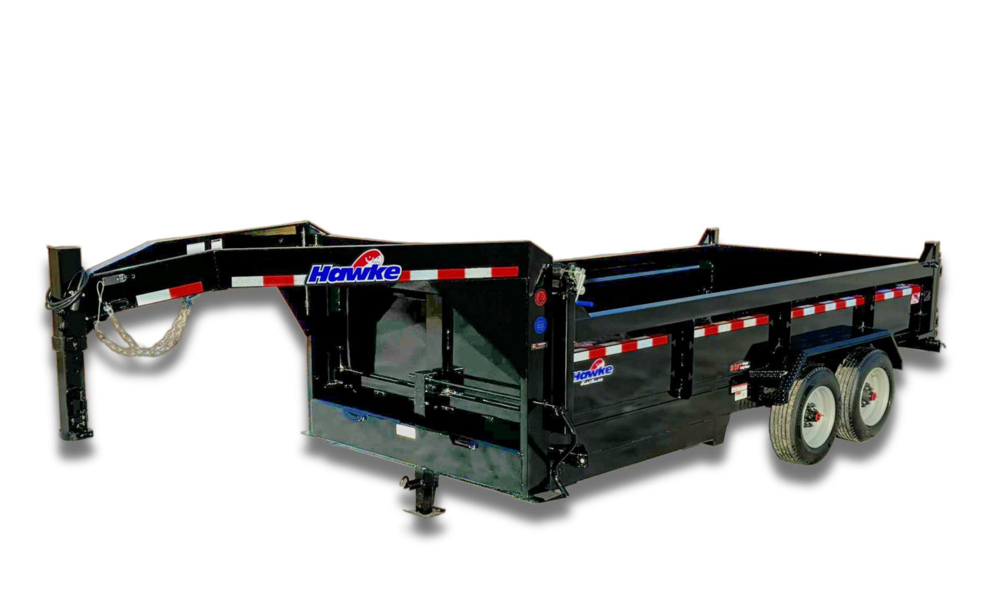 Gooseneck Low Profile Dump Trailers - Hawke Trailers